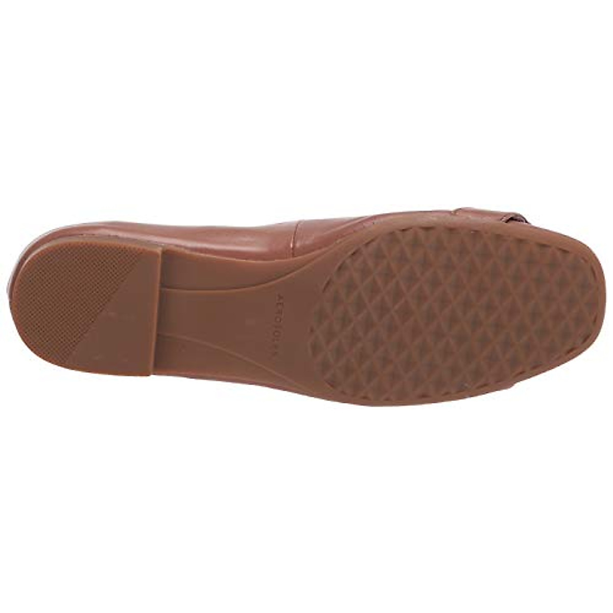 Aerosoles Women's Candice Ballet Flat, TAN Leather, 6