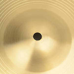 ITSHAND Professional 18" 0.8mm Copper Alloy Ride Cymbal for Drum Set Golden