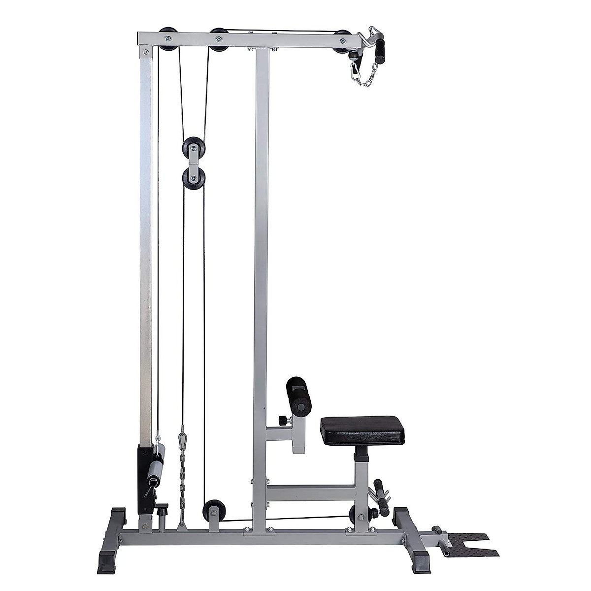 GDLF LAT Pull Down Machine Low Row Cable Fitness Exercise Body Workout Strength Training Bar Machine