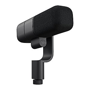 Logitech for Creators Blue Sona Active Dynamic XLR Broadcast Microphone for Streaming and Content Creation, ClearAmp Preamp, Dual-Diaphragm Capsule, Internal Shockmount - Graphite (Renewed)