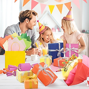 Simetufy 150 Sheets Tissue Paper for Gift Bags, 30 Colors 14 x 20 Inch Art Tissue Paper Bulk, Gift Wrapping Tissue Paper for Crafts, Holiday, Birthday, Halloween, Christmas and DIY Project