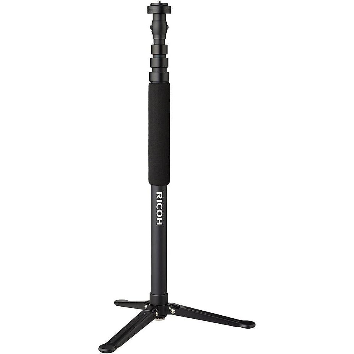 Ricoh Theta Stand TD-1 : Compact Stable and Versatile monopod Stand That is Compatible with All Theta Models. (910821) black