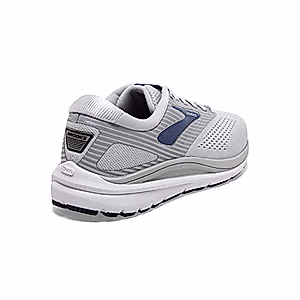 Brooks Women's Addiction 14 Road Running Shoe - Oyster/Alloy/Marlin - 8.5 Narrow