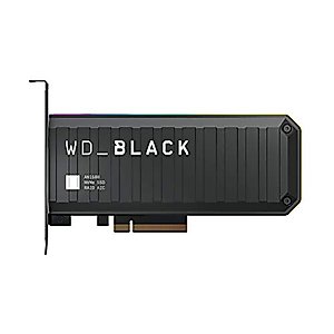 WD_BLACK 2TB AN1500 NVMe Internal Gaming Solid State Drive SSD Add-In-Card - Gen3 PCIe, Up to 6500 MB/s - WDS200T1X0L