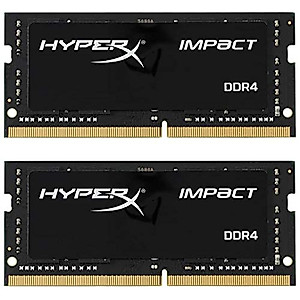 HyperX Impact 64GB 2933MHz DDR4 CL17 SODIMM (Kit of 2) Laptop Memory HX429S17IBK2/64