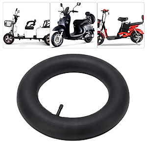 Haofy Inner Tube 3.00/3.25 8, Wheel Inner Tube 3.00/3.25‑8 Rubber Interior Tire Tube for Electro Tricycle Motorcycle Wheelbarrow, Inner Tube Wheelbarrow Inner (Straight Mouth)