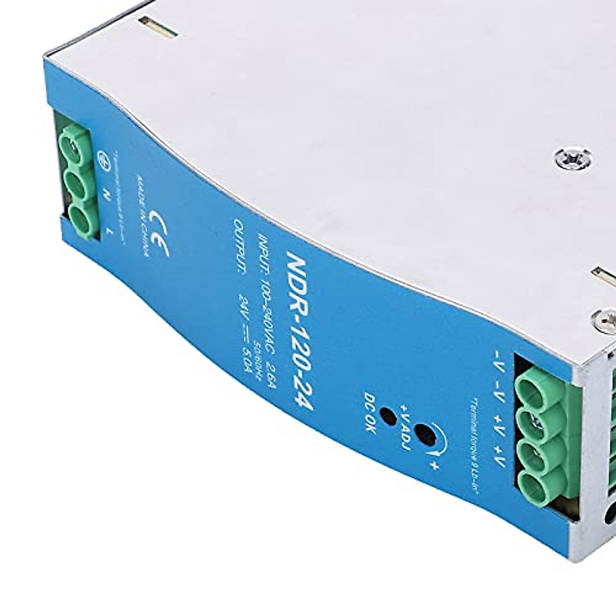 FTVOGUE NDR-120-24 120W24V Rail Switching Power Supply 5A Industrial Control PLC Drive Electric Cabinet Induction Input Voltage 100-240VAC,Switching Power Supply