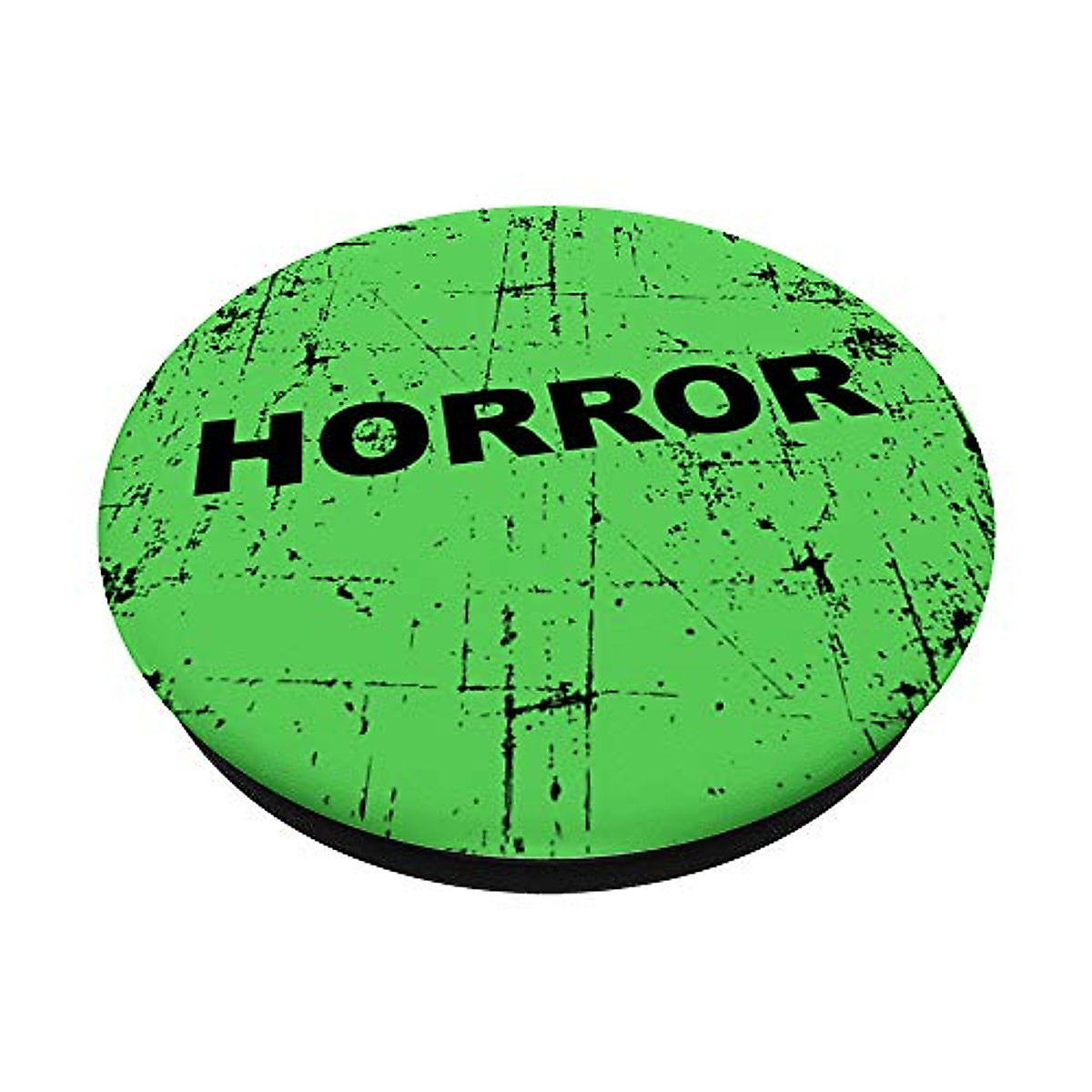 Distressed Horror Movie Green VHS Rental Gift Movie Lovers PopSockets PopGrip: Swappable Grip for Phones & Tablets