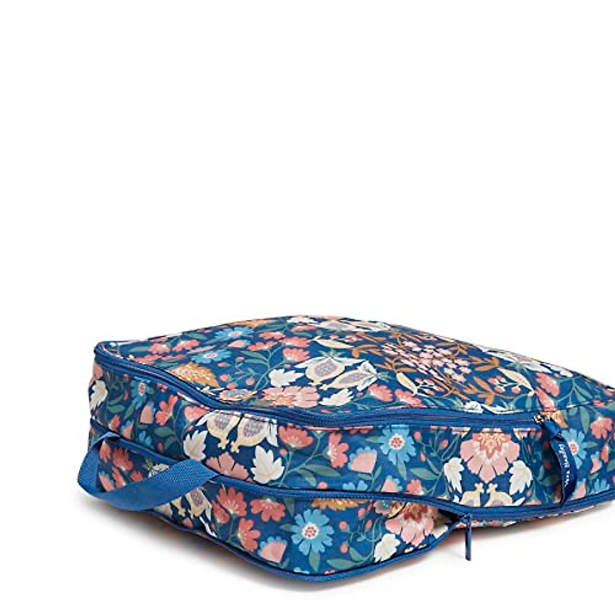 Vera Bradley Women's Compression Packing Cube 3-piece Set, Enchanted Mandala Blue, One Size