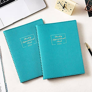 Weekly Appointment Book 2023 - Daily Hourly Planner 2023, January 2023- December 2023, 8.4" x 10.6", 15-Minute Interval, Flexible Soft Cover, Twin-Wire Binding, Perfect for Your Life