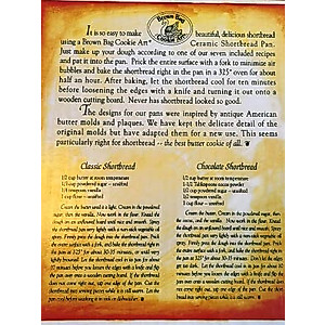 Brown Bag Thistle Shortbread Cookie Pan, USA made