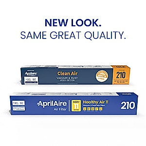 AprilAire 210 Replacement Filter for AprilAire Whole House Air Purifiers - MERV 11, Clean Air & Dust, 20x25x4 Air Filter (Pack of 1)