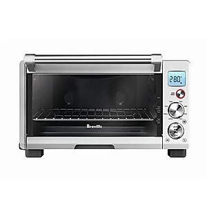 Breville BOV670BSS Smart Oven Compact Convection, Brushed Stainless Steel (Renewed)
