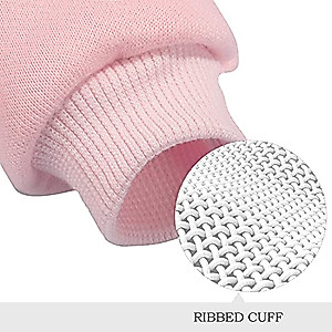 Gootailor Pet Clothes for Small Dogs Cute Puppy Hoodies Blank Doggie Sweater Warm Sweatshirt Pink Small