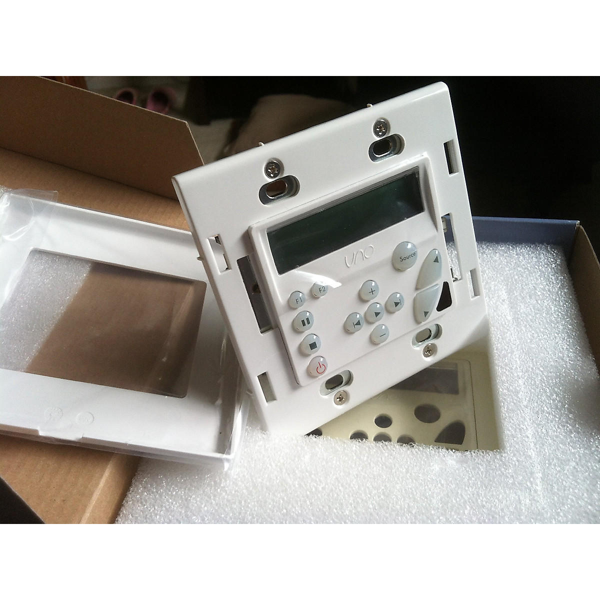 Russound Uno S2 Double Gang Keypad