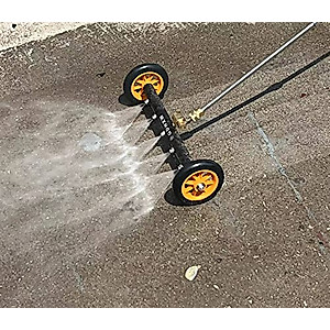 GDHXW Dual-Function 5 Nozzles Undercarriage Cleaner Undercarriage Washer Water Broom 3 Extension rod MAX 5000PSI Large 18 IN