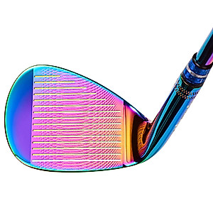 Golf Sand Wedge Club Men Right Hand lob Chipping - Suitable for Tournament Play,Quickly Cuts Strokes from Your Short Game Colorful