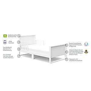 Stork Craft STORKCRAFT Slumber Toddler Bed, White
