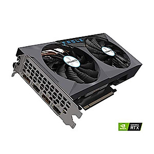 GIGABYTE GeForce RTX 3060 Eagle OC 12G Graphics Card, 2X WINDFORCE Fans, 12GB 192-bit GDDR6, GV-N3060EAGLE OC-12GD Video Card (Renewed)
