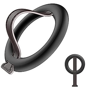 SUPMEGA Magnetic Phone Grip for MagSafe, Magnetic Phone Ring Holder with Leather Finger Grip and Stand, only for iPhone 14 Pro Max, 14 Plus, 14 Pro, 14, 13 Pro Max, 13 Pro, 13, 12 Pro, 12