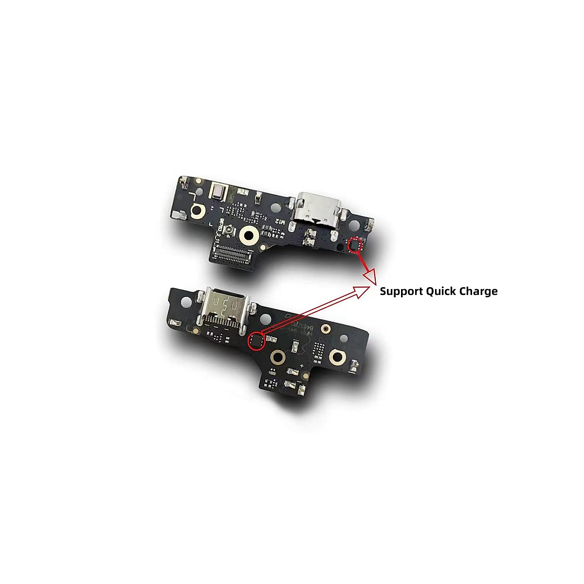 NUNLKS for Motorola Moto G Power 2022 Charging Connector Replacement USB Charger PCB Board Port Dock Flex Cable Part XT2165 XT2165DL
