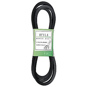 Hfila 1/2x127 3/8in Lawn Mower Deck Belt Compatible with Hustler 793893 793893X, Ariens 07219600