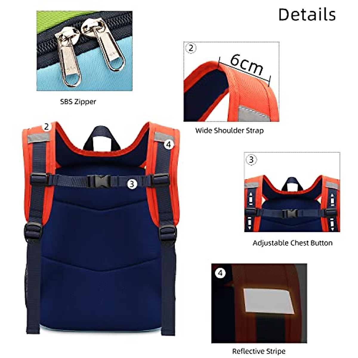 willikiva Waterproof Backpack for School Kids Backpack Bookbag Girls Boys Lightweight Travel Bag (Turquoise)