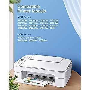 GPC Image Compatible Ink Cartridge Replacement for Brother LC103 XL LC101 LC103XL LC101BK Compatible with MFC-J870DW MFC-J475DW MFC-j470DW MFC-J450DW MFC-J875DW MFC-J6920DW Printer Tray (10 Pack)