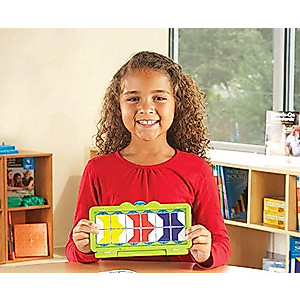 hand2mind Learning at Home Family Engagement Cross-Curricular Kit for Grade 5, Reading and Math Activity Book with Hands-On Manipulatives, Spanish Translations for Key Materials