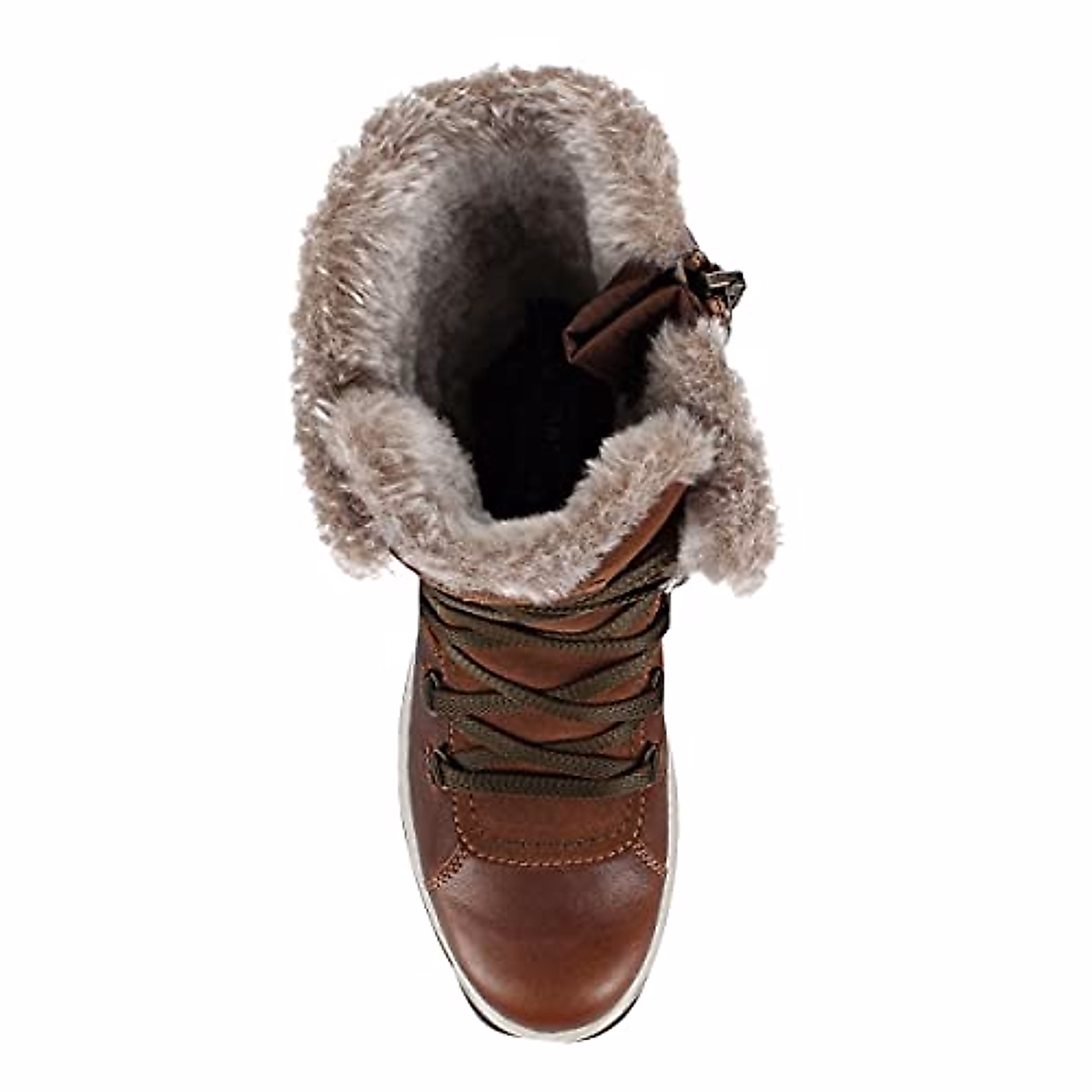 Santana Canada Majesta-Luxe Boot - Women's Cognac/Dark Green, 9.0