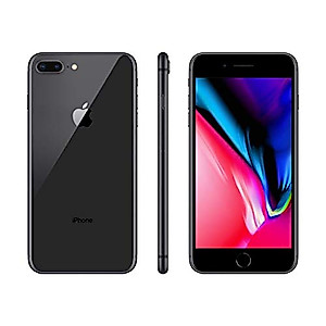 Apple iPhone 8 Plus (64GB, Space Gray) [Locked] + Carrier Subscription