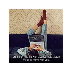 HP Envy x360 2-in-1 15.6" FHD Touchscreen Laptop, Intel Core i5-1135G7, 32GB RAM, 2TB PCIe SSD, Full-Size Keyboard, Iris Xe Graphics, HD Webcam, Win 11 Pro, Silver, 32GB USB Card