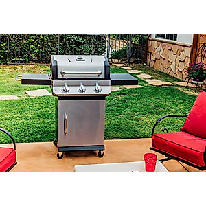 Dyna-Glo DGP397SNP-D Premier 3 Burner Propane Gas Grill, Stainless
