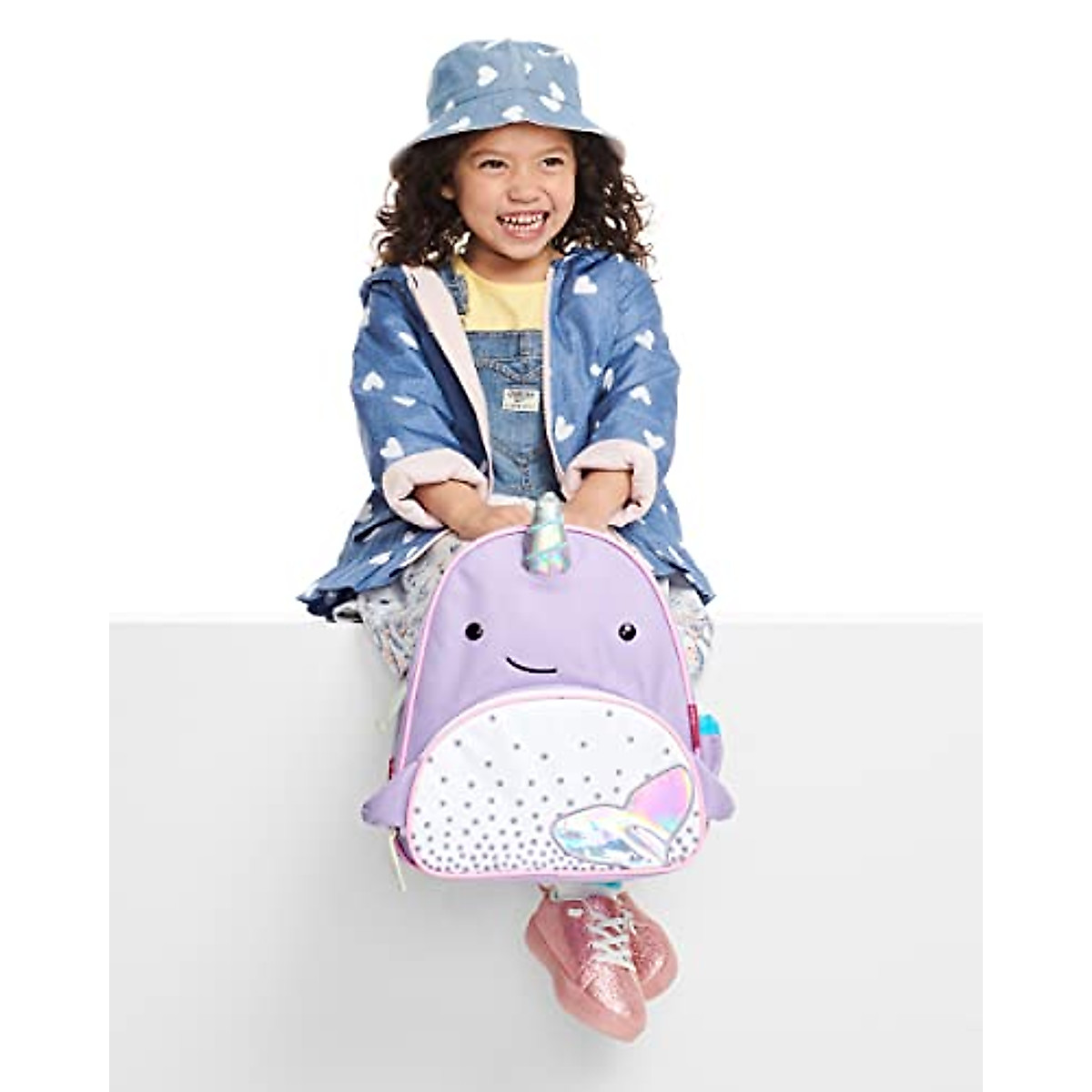 Skip Hop Toddler Backpack, Zoo Preschool Ages 3-4, Narwhal