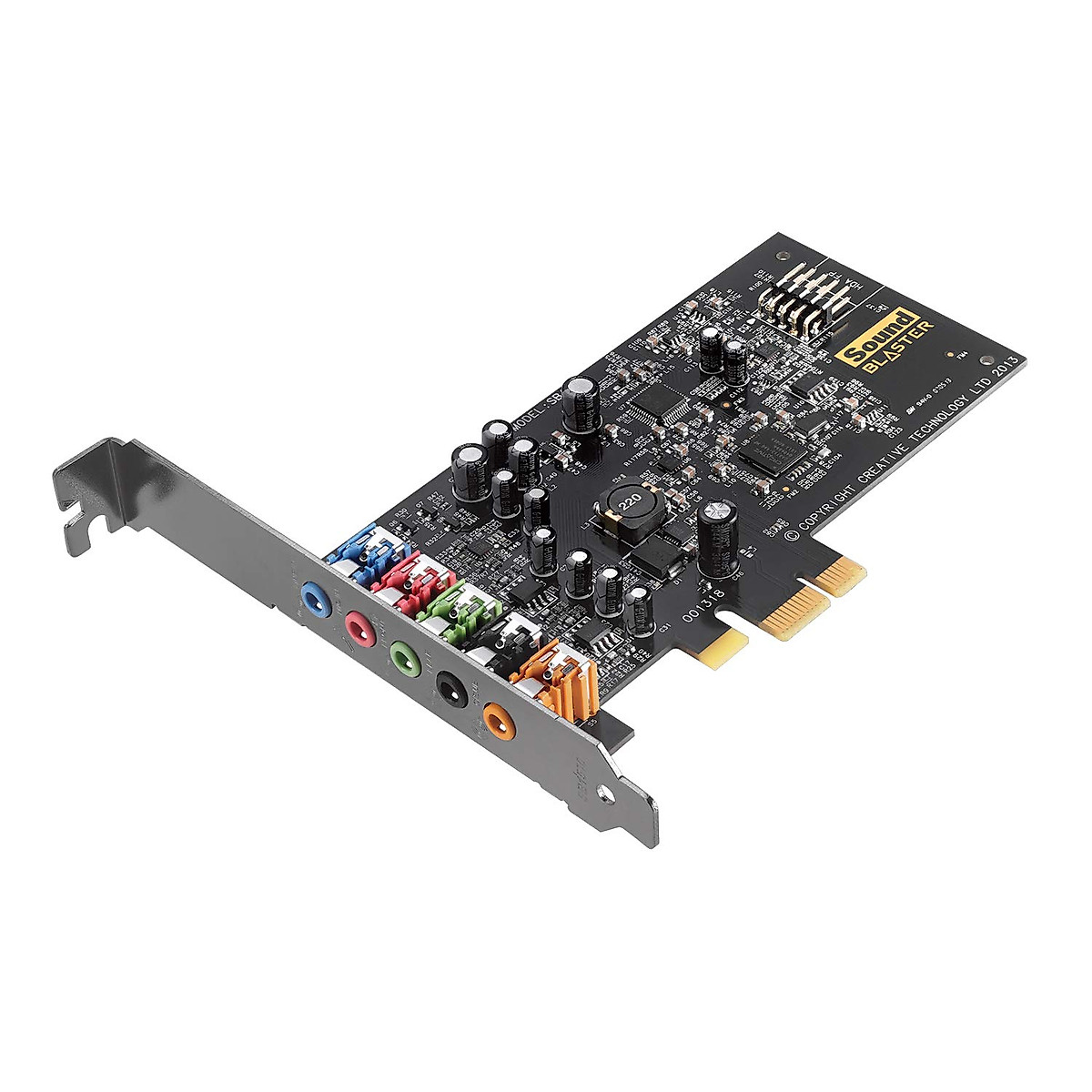 Creative Sound Blaster Audigy FX PCIe 5.1 Internal Sound Card with High Performance Headphone Amp for PCs