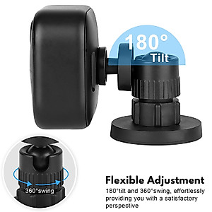 iTODOS 2 Pack Magnetic Wall Mount Bracket Compatible with Blink Outdoor 4 (4th Gen),Blink Outdoor (3rd Gen) XT3,Blink XT/XT2,Blink Mini,Securely Attached to Steel or Any Flat Surfaces Without Tools