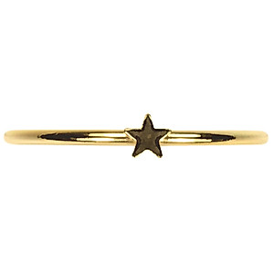 14kt Gold Fill Star Stacking Ring Size 8