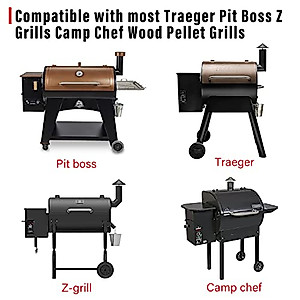 Village Smoker Upgrade Grills Induction Fan Fit for All Pit Boss/Traeger (Except Scout, Ranger, PTG) Grills Fan Motor Compatible with Camp Chef Pellet Grills/Z Grills Pellet Grills
