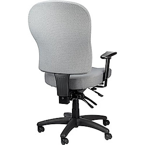 Tempur-Pedic TP4000 Ergonomic Fabric Mid-Back Task Chair, Grey (TP4000-GREY)