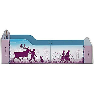 Delta Children Wood Toddler Bed - Greenguard Gold Certified, Disney Frozen II