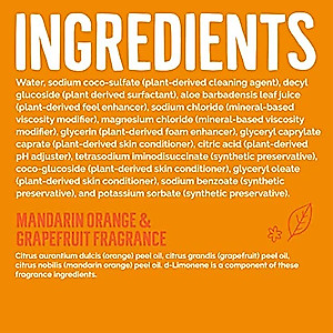 Seventh Generation Hand Soap, Mandarin Orange & Grapefruit , 12 Fl Oz (Pack of 8) - (Packaging May Vary)