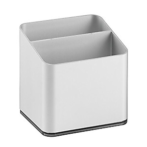 iDesign Metro Ultra Rustproof Aluminum Sink Holder For Sponges, Scrubbers, Soap - Silver