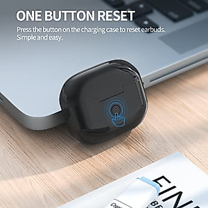 Bluetooth Earbuds, Wireless Earbuds Crystal-Clear Calls with 4 Mic, Premium Sound Bluetooth 5.3 Headphones, 36H Playtime & IPX7 Waterproof Sport Headphones for Running and Working