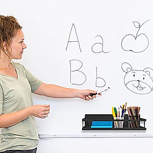 ZYIHAO Magnetic Spice Rack for Refrigerator Magnetic Shelf 4PCS Spice Racks Organizer for Cabinet Hanging Spice Rack Wall Mount Kitchen Organization and Storage Oven Shelf Fridge Organizer, Black