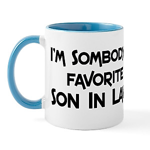 CafePress Favorite Son In Law Mug Ceramic Coffee Mug, Tea Cup 11 oz