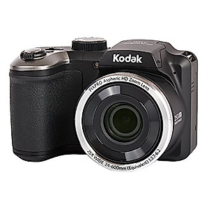 Kodak PIXPRO Astro Zoom AZ251-BK 16MP Digital Camera with 25X Optical Zoom and 3" LCD Screen (Black)