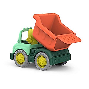 Battat- Wonder Wheels- Set Of 3 Mini Toy Trucks For Kids, Toddlers – Dump Truck, Cement Truck, Tow Truck – Recyclable Materials- Mini Toy Characters- Construction- 1 year +