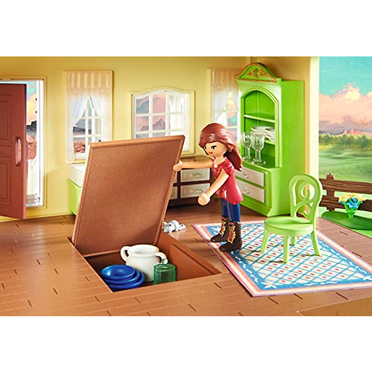 Playmobil DreamWorks Spirit Lucky's House Playset