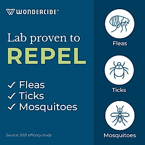 Wondercide - Flea & Tick Dog Spot On - Flea, Tick, and Mosquito Repellent, Prevention for Dogs with Natural Essential Oils - Up to 3 Months Protection - Small 3 Tubes of 0.05 oz