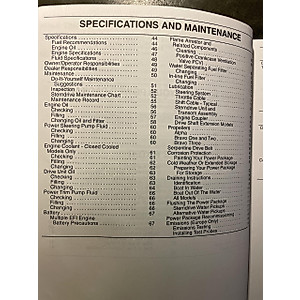 Mercury MerCruiser - Operation, Maintenance & Warranty Manual